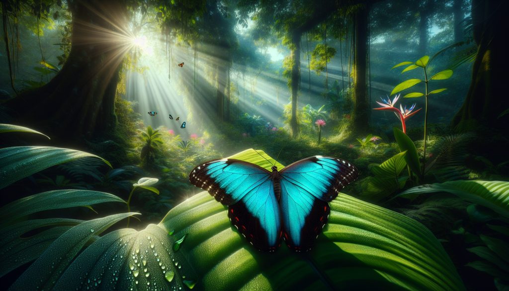 Mariposa morpho: características hábitat y dieta esencial - Ecoarmonia